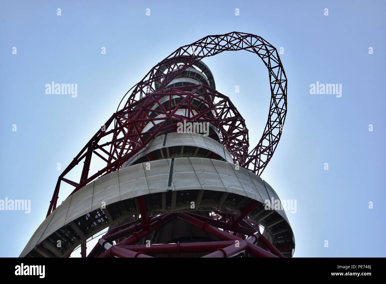 The ArcelorMittal Orbit observation tower at the Queen Elizabeth ...