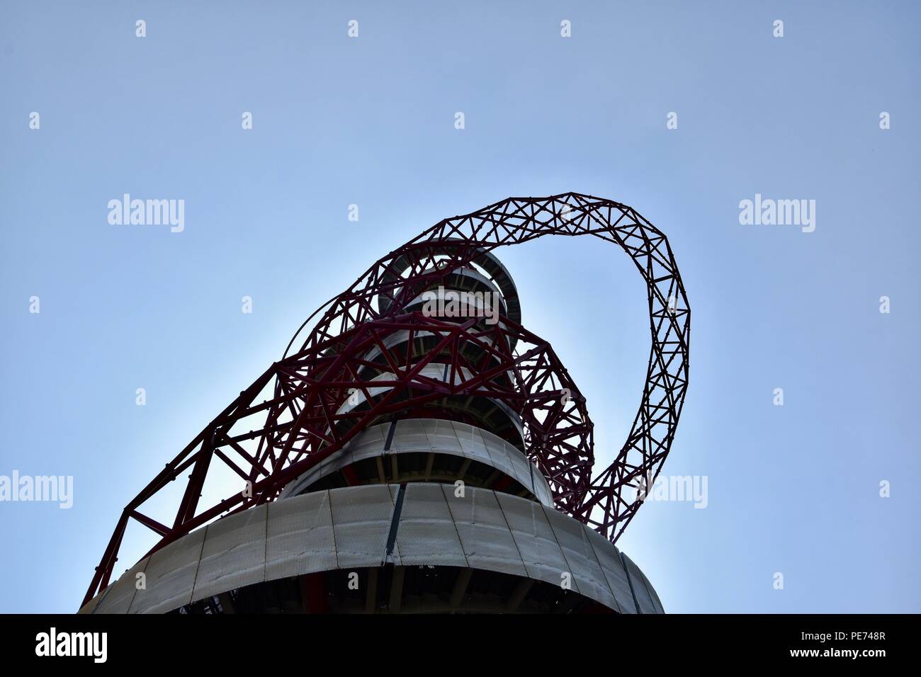 The ArcelorMittal Orbit observation tower at the Queen Elizabeth ...