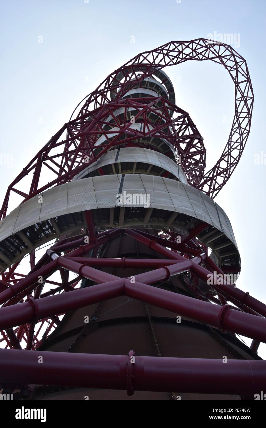 The ArcelorMittal Orbit observation tower at the Queen Elizabeth ...