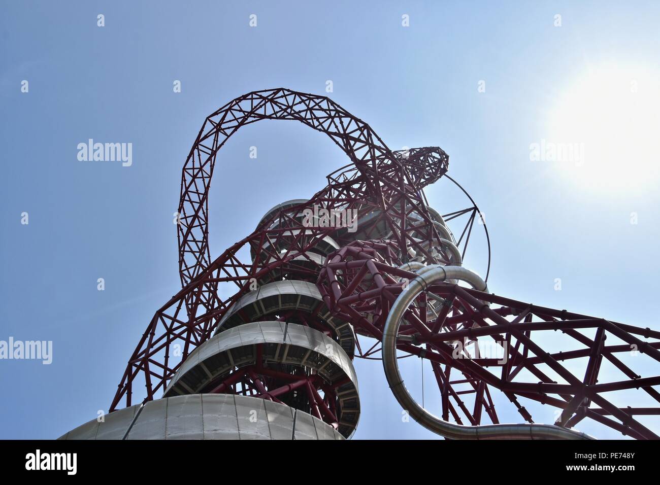 The ArcelorMittal Orbit observation tower at the Queen Elizabeth ...