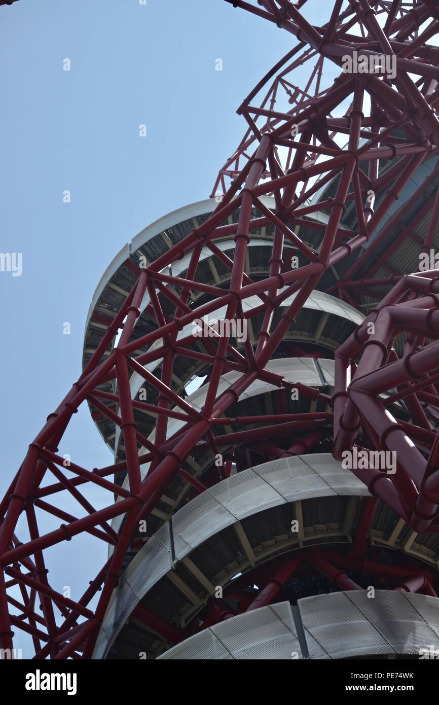 The ArcelorMittal Orbit observation tower at the Queen Elizabeth ...