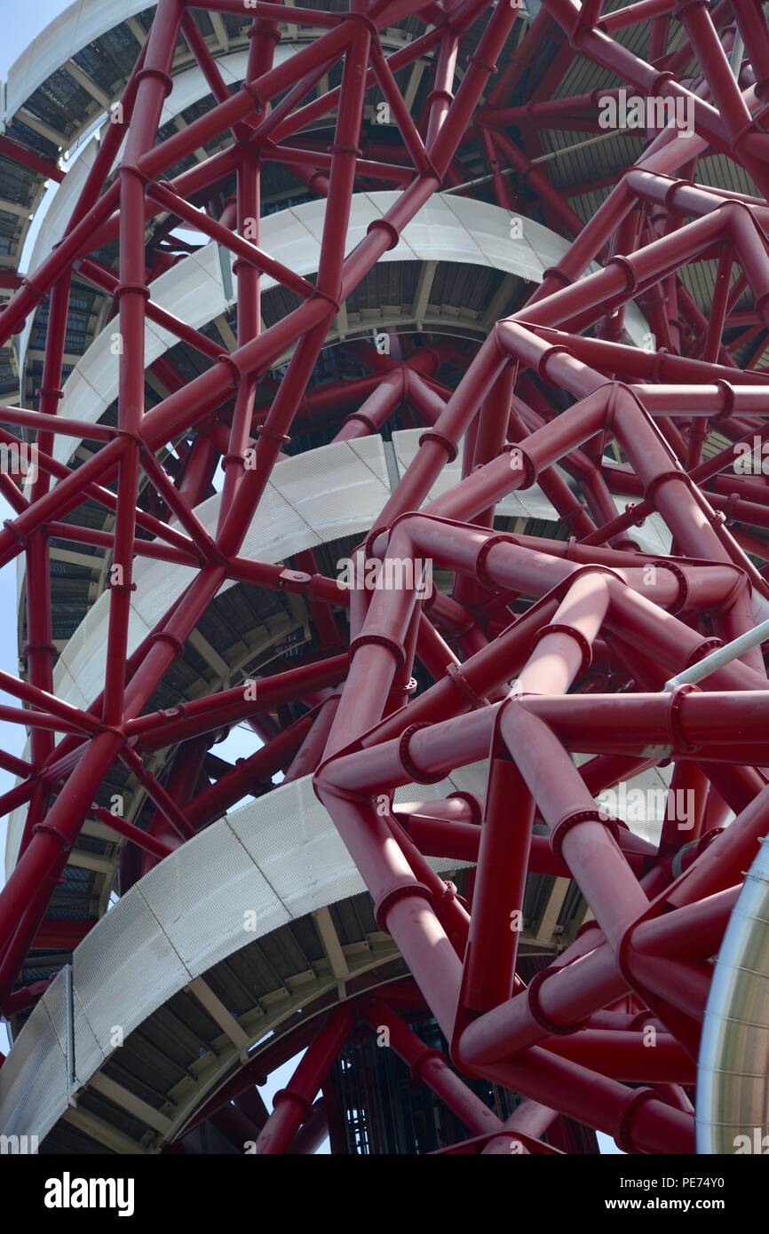 The ArcelorMittal Orbit observation tower at the Queen Elizabeth ...