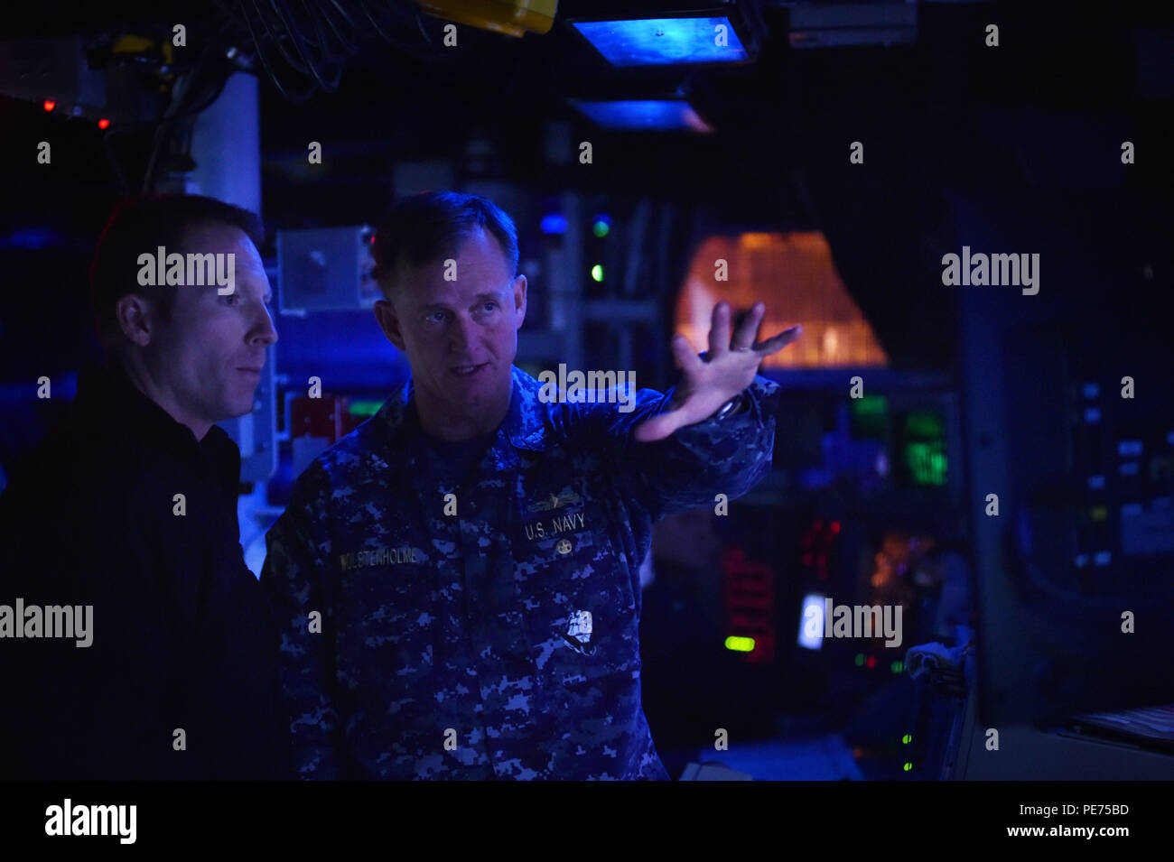 151020-N-XT273-128 ATLANTIC OCEAN (Oct. 20, 2015) Capt. Jeffrey ...