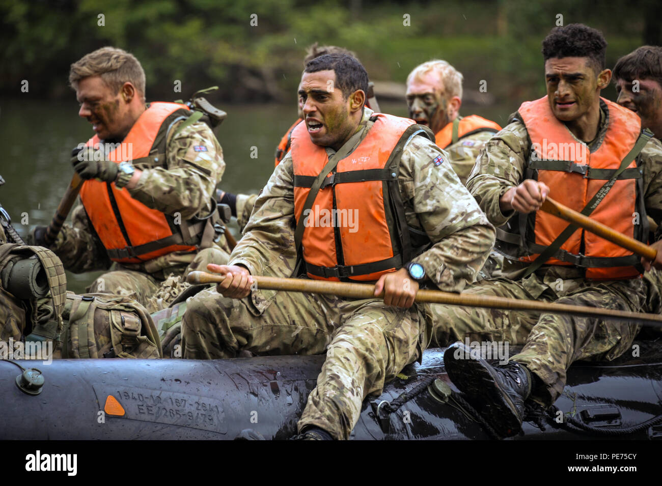 British infantry soldiers crossing hi-res stock photography and images ...