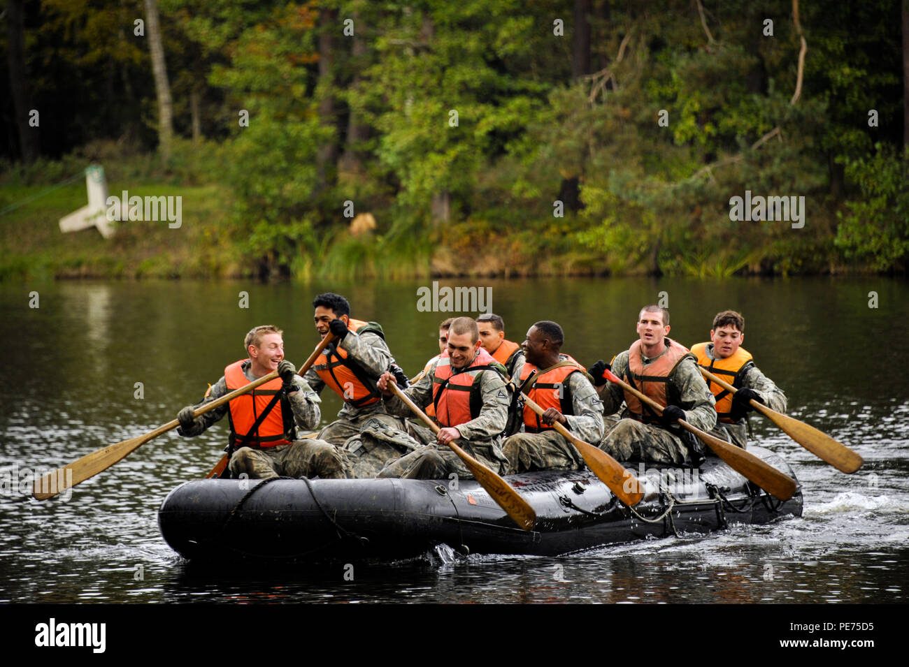 U.S. Soldiers with 1st Battalion, 4th Infantry Regiment conduct the ...