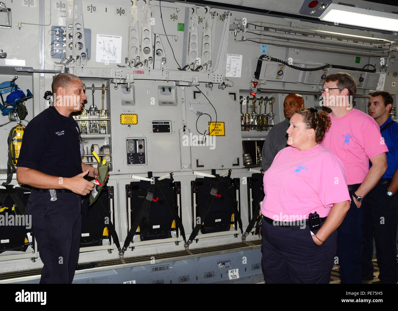 Darryl Joseph, a firefighter for the 172d Airlift Wing's fire ...