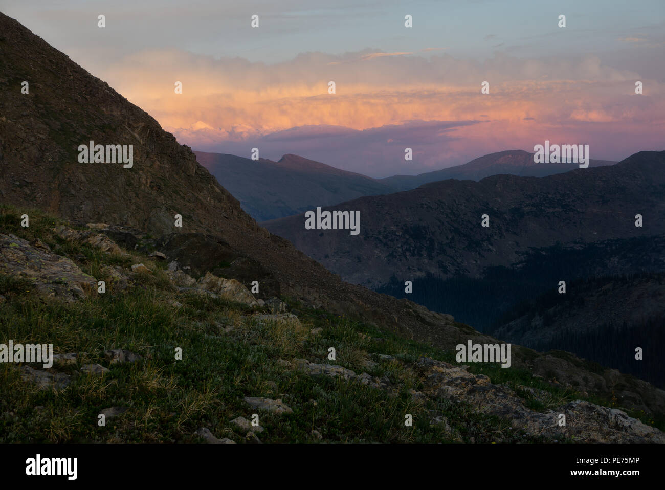 Missouri Pass is a hiking trail near Red Cliff, Colorado Stock Photo ...
