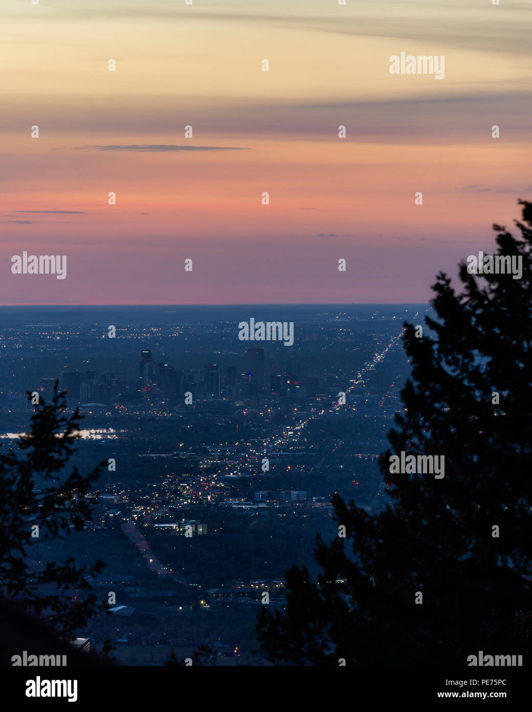 Golden colorado aerial hi-res stock photography and images - Alamy