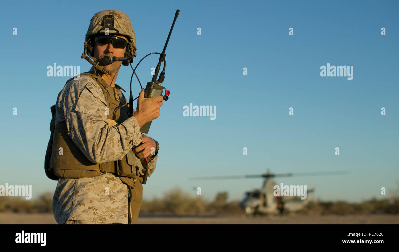 U.S. Marine Corps Maj. David Loveday, a Weapons and Tactics Instructor ...