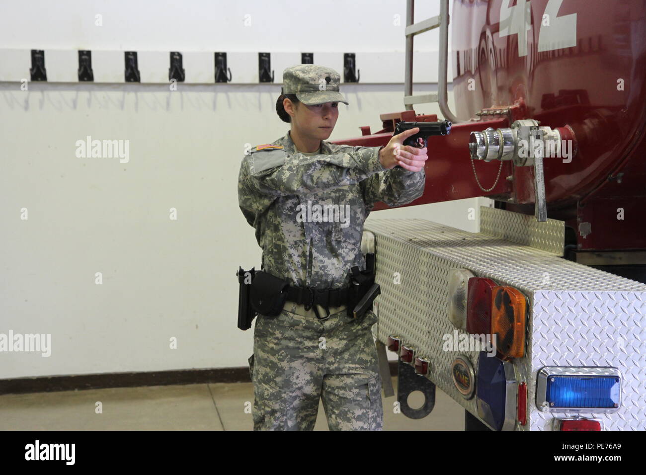 U.S. Army Reserve Spc. Taylor Taylor, a military police Soldier from ...