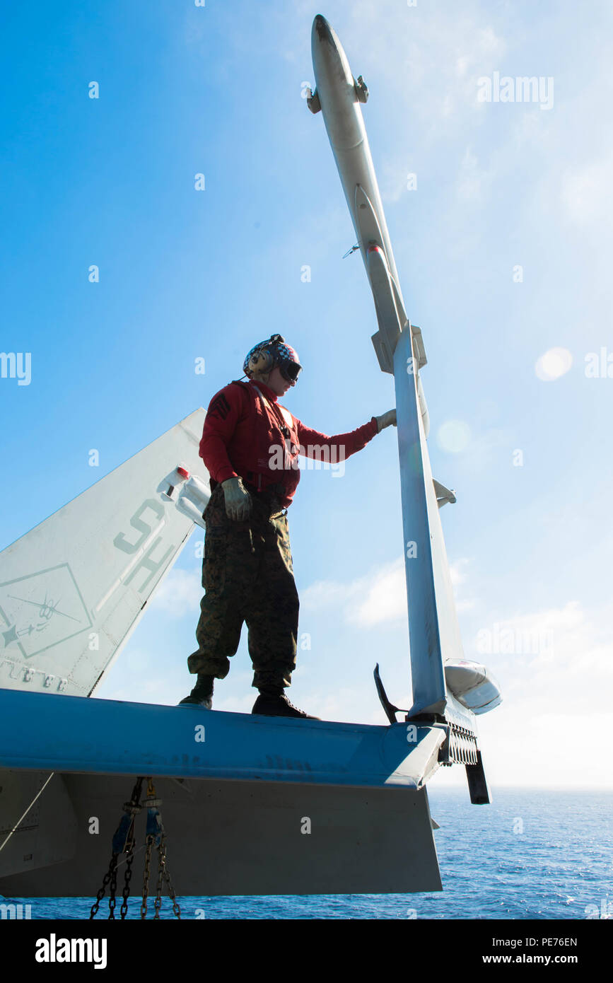 151024-N-YK236-043 PACIFIC OCEAN (Oct. 24, 2015) - US Marine Sgt ...