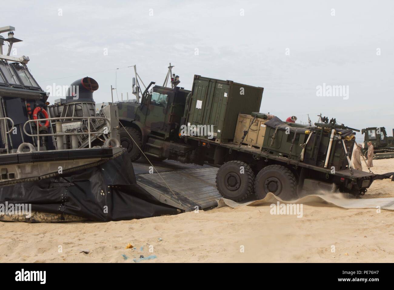 Marine seven ton truck hi-res stock photography and images - Alamy