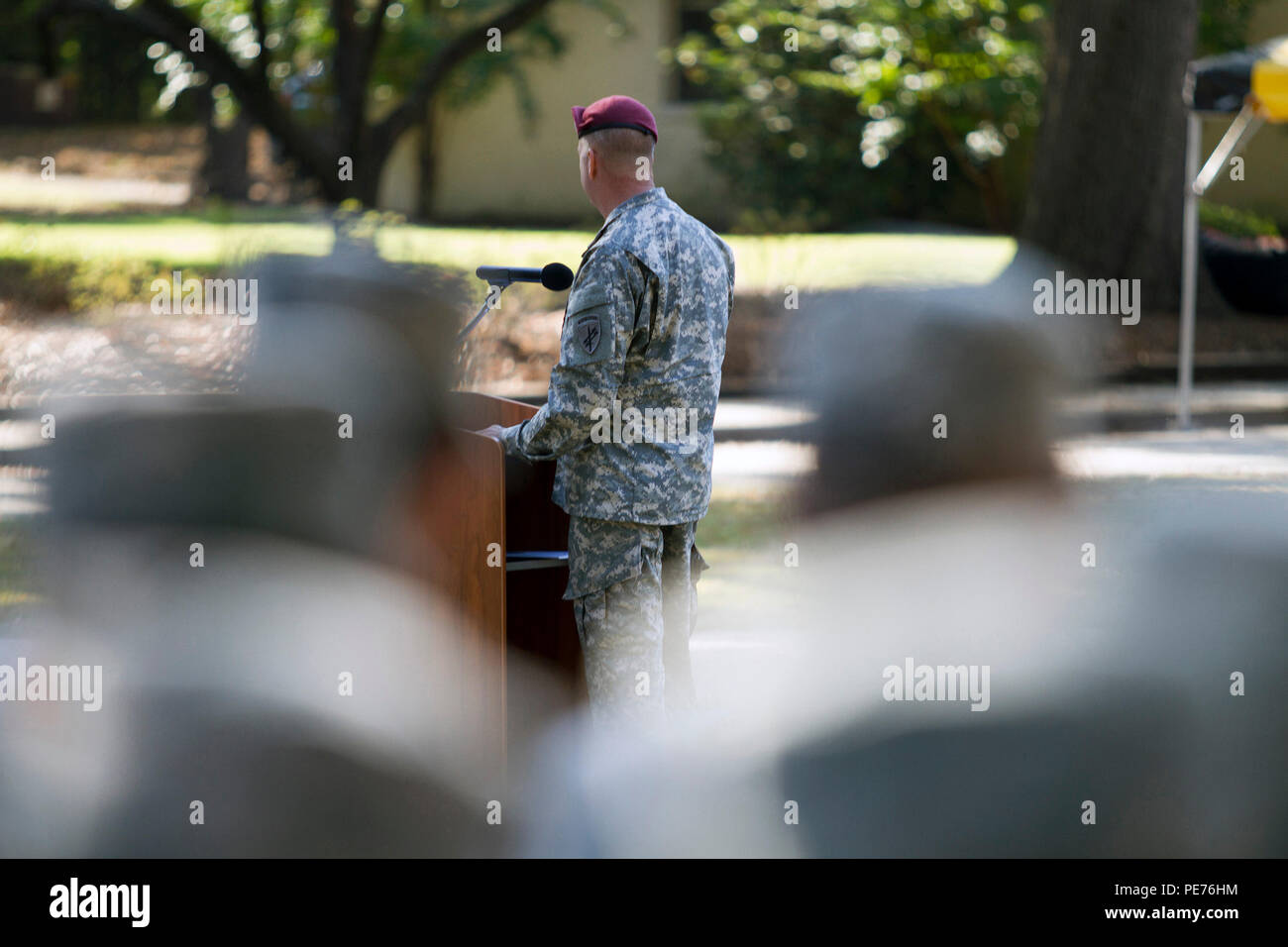 Command Sgt. Maj. Harry Bennett talks with Soldiers, friends and ...