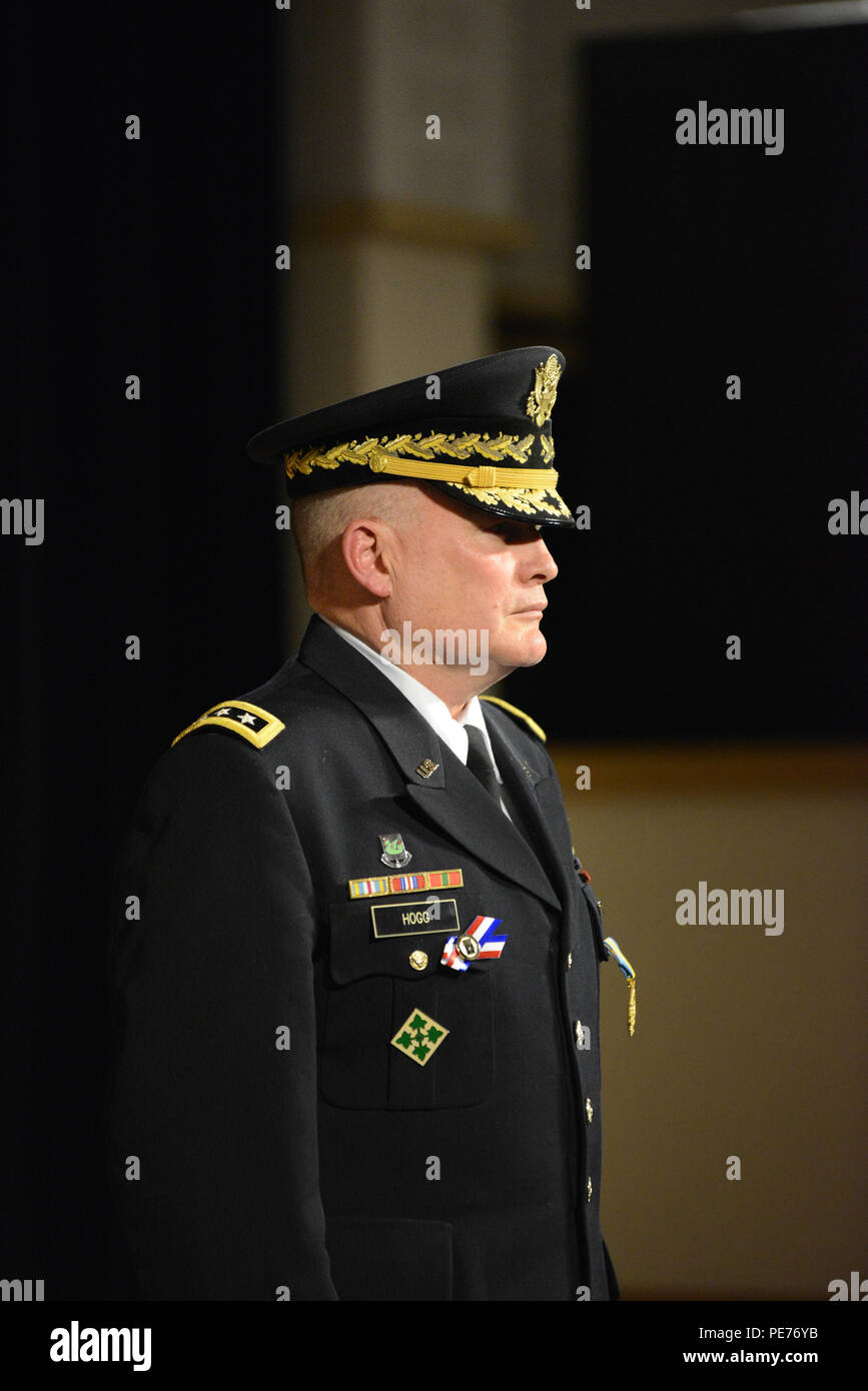 U.S. Army Lt. Gen. David R. Hogg, U.S. National Military Representative ...