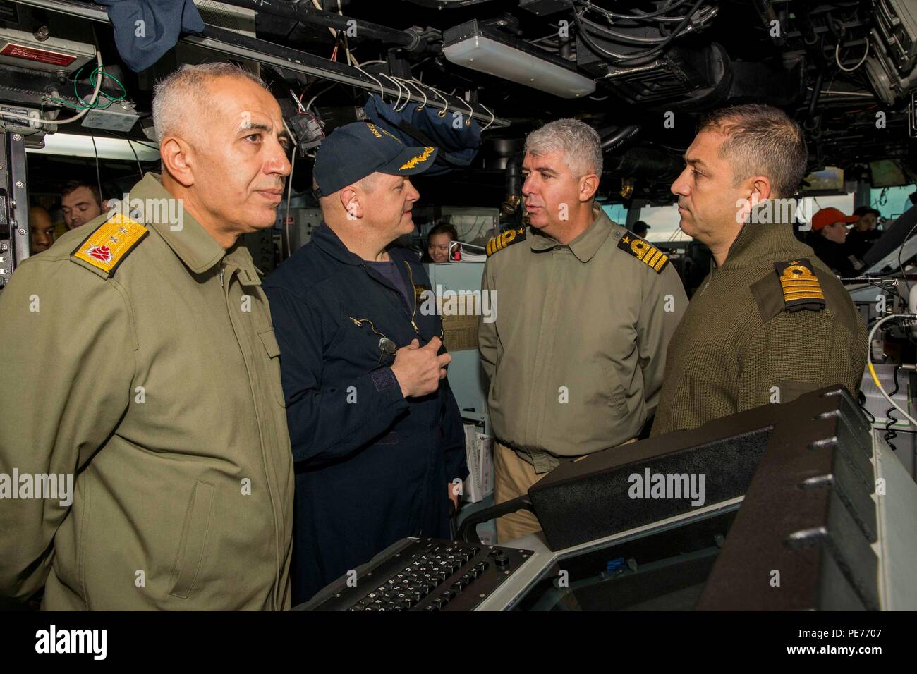 151025-N-KW492-079 AEGEAN SEA (Oct. 25, 2015) Capt. David Bossert ...