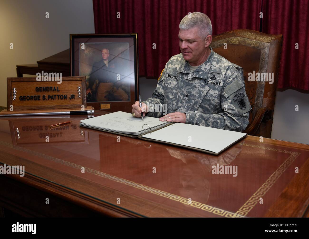 Brig. Gen. Kenneth H. Moore, U.S. Army Africa deputy commanding general ...