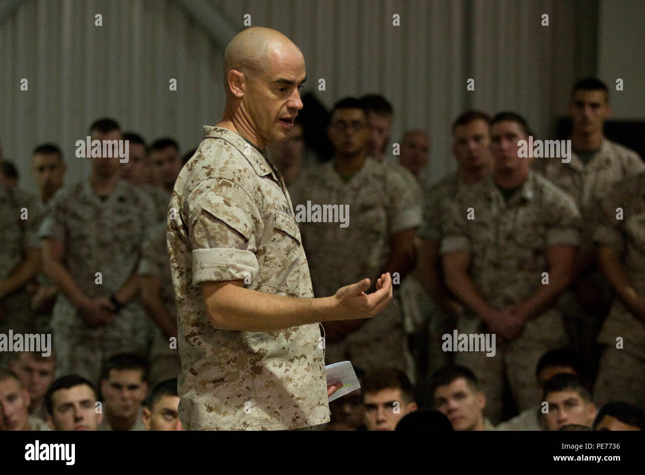 Lieutenant Colonel Kemper A. Jones, commanding officer of the Black Sea ...