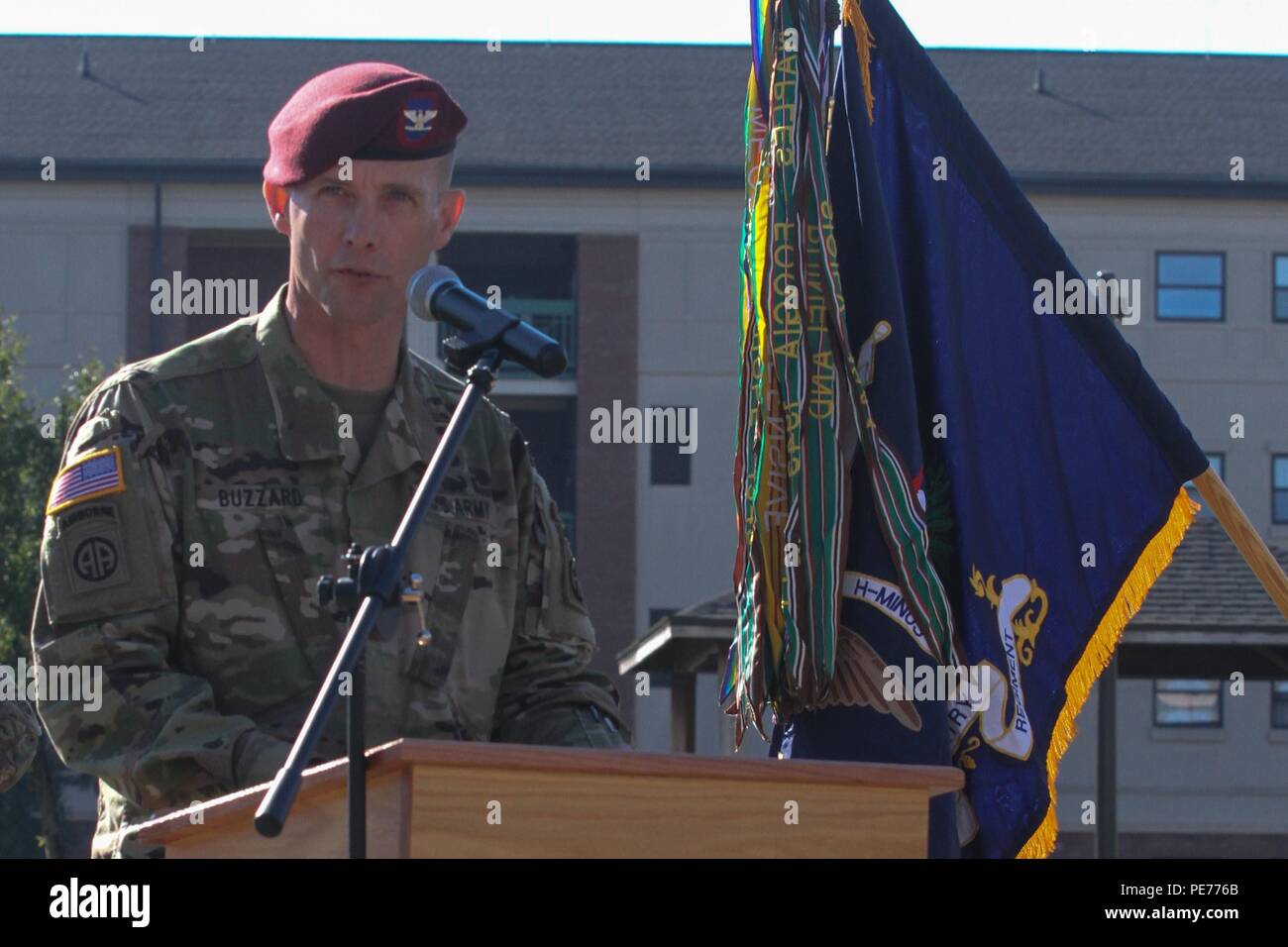 Col. Curtis A. Buzzard, commander of 3rd Brigade Combat Team, 82nd ...