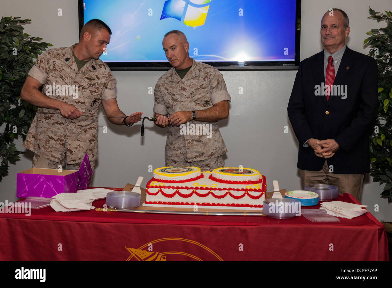 U.S. Marine Corps Sgt. Maj. Anthony Cruz Jr., sergeant major of Marine ...