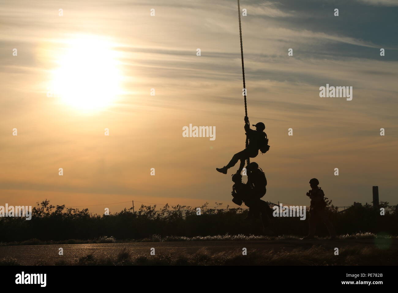Air and Marine Operations conducts joint fast rope training with Tucson ...