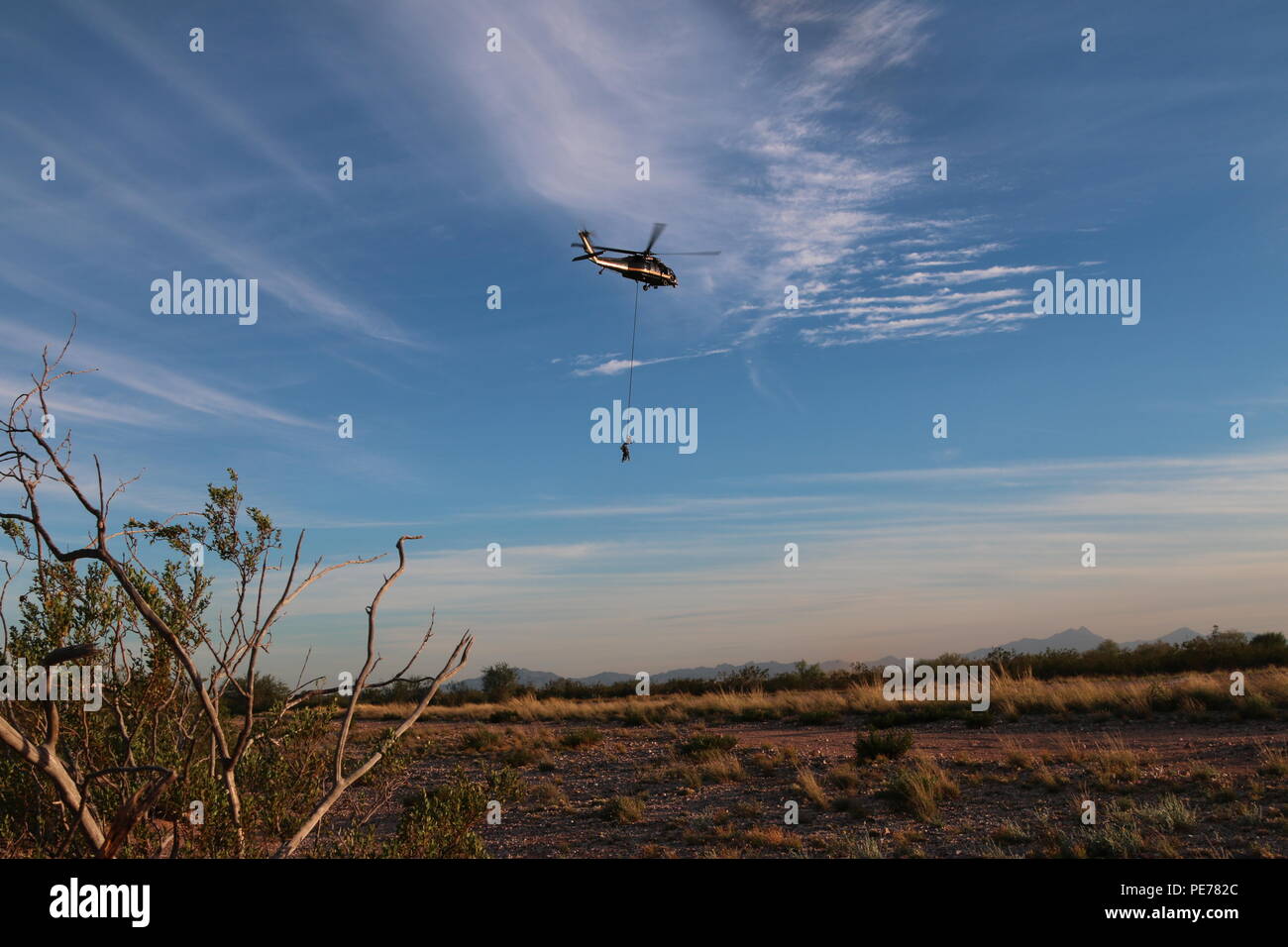 Air and Marine Operations conducts joint fast rope training with Tucson ...