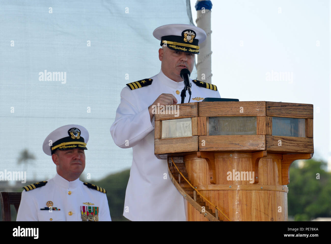 JOINT BASE PEARL HARBOR-HICKAM, Hawaii (Oct. 30, 2015) Commander ...