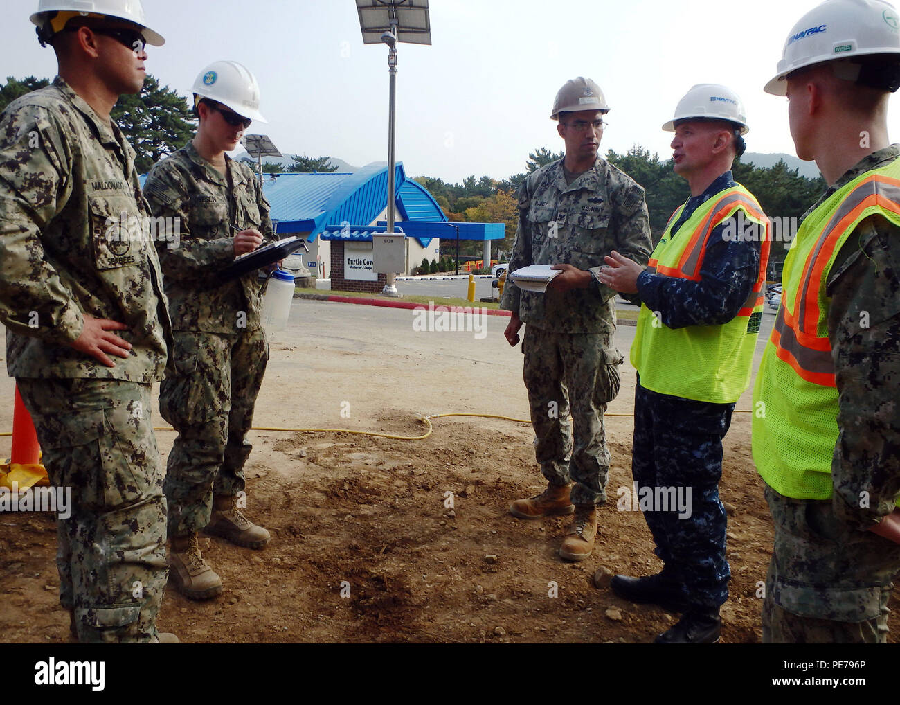 In Chinhae, Republic of Korea, on October 22, 2015, Naval Facilities ...