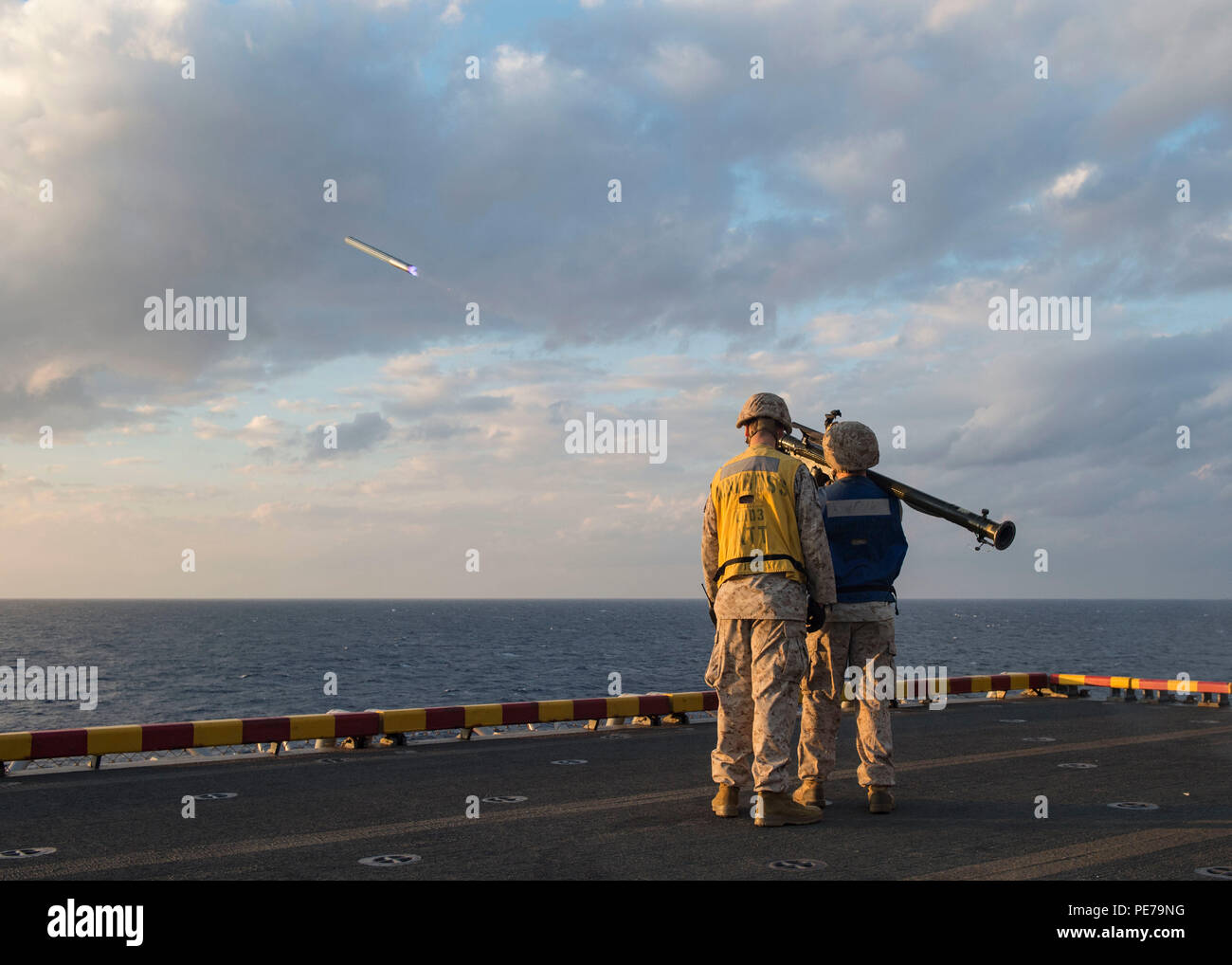 151029-N-AX638-212 MEDITERRANEAN SEA (Oct. 29, 2015) Lance Cpl. Connor ...