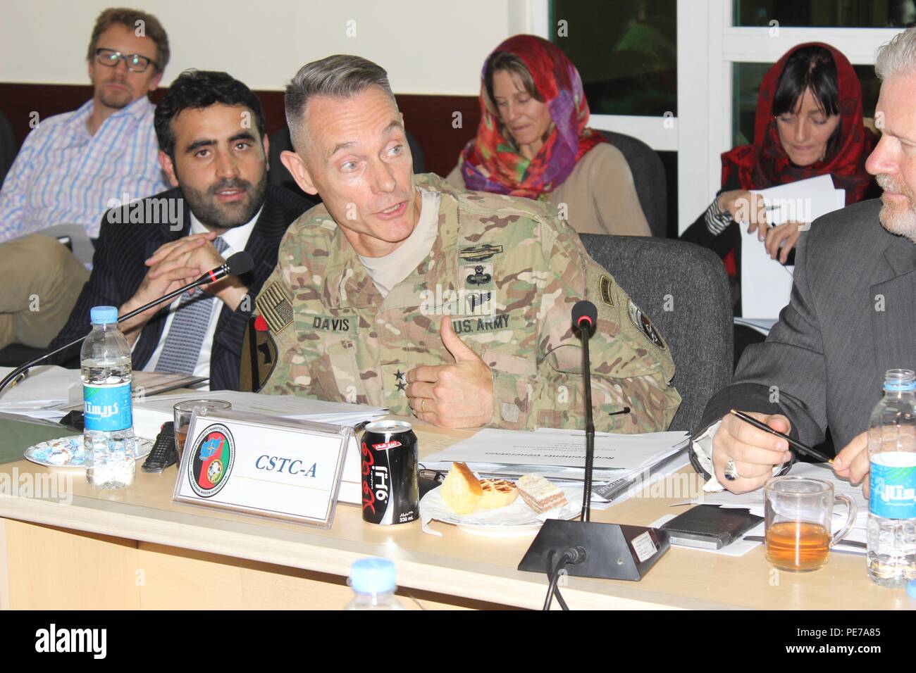 Maj. Gen. Gordon “Skip” Davis, Jr., commander, Combined Security ...