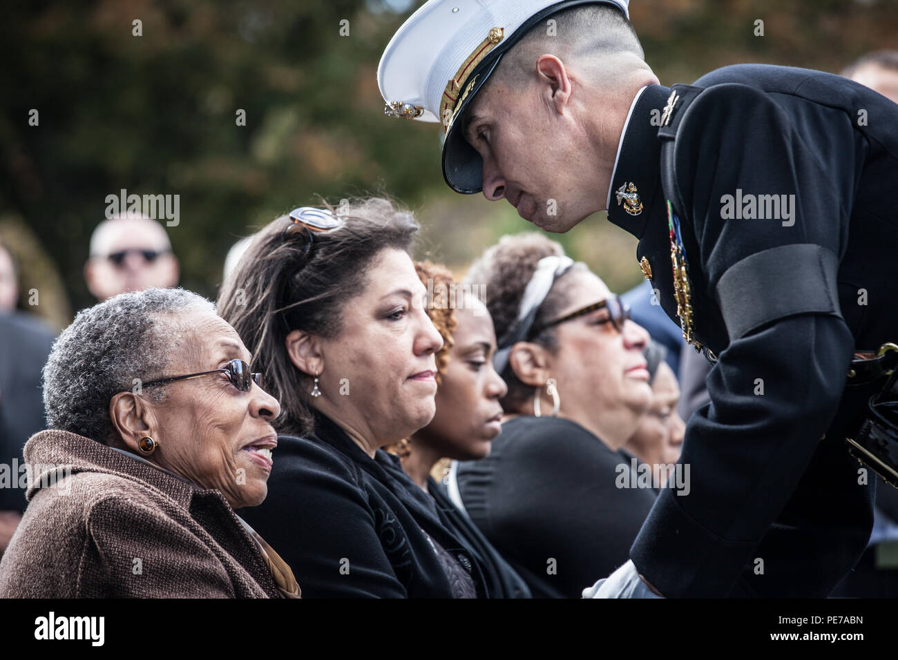 U.S. Marine Corps Col. Benjamin T. Watson, commanding officer, Marine ...
