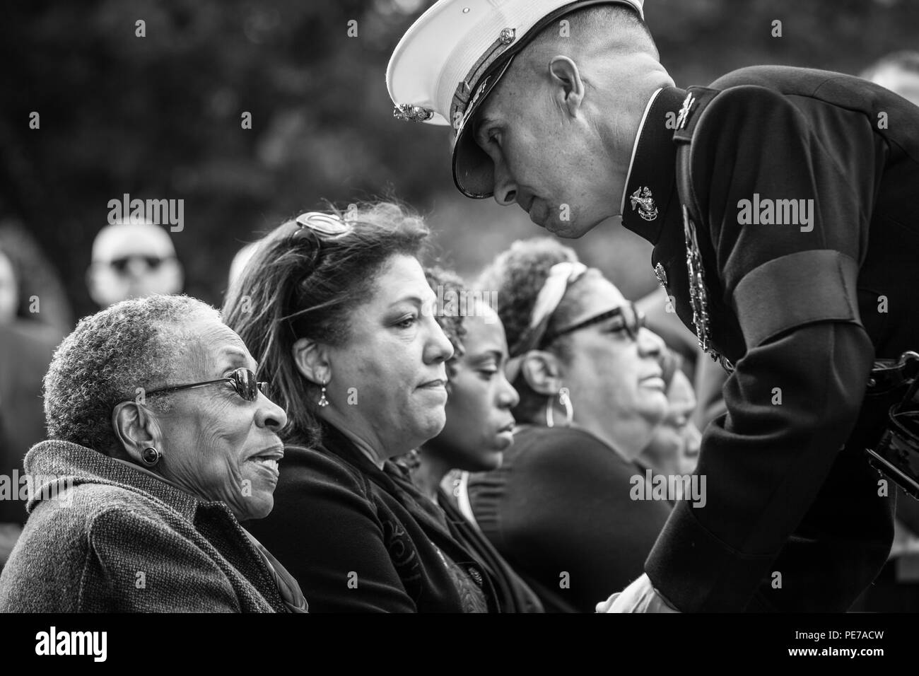 U.S. Marine Corps Col. Benjamin T. Watson, commanding officer, Marine ...