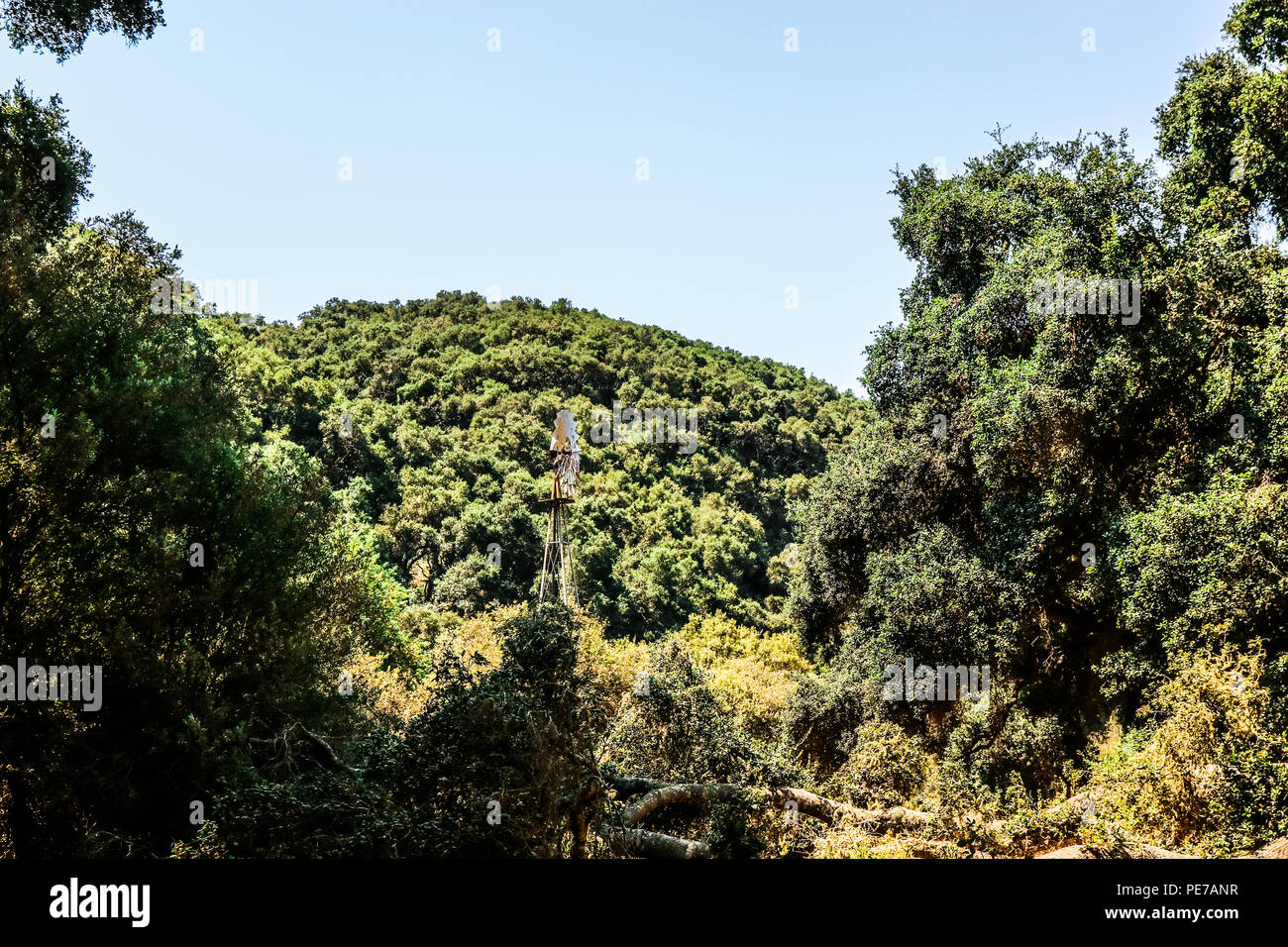 California coastal mountains Stock Photo - Alamy