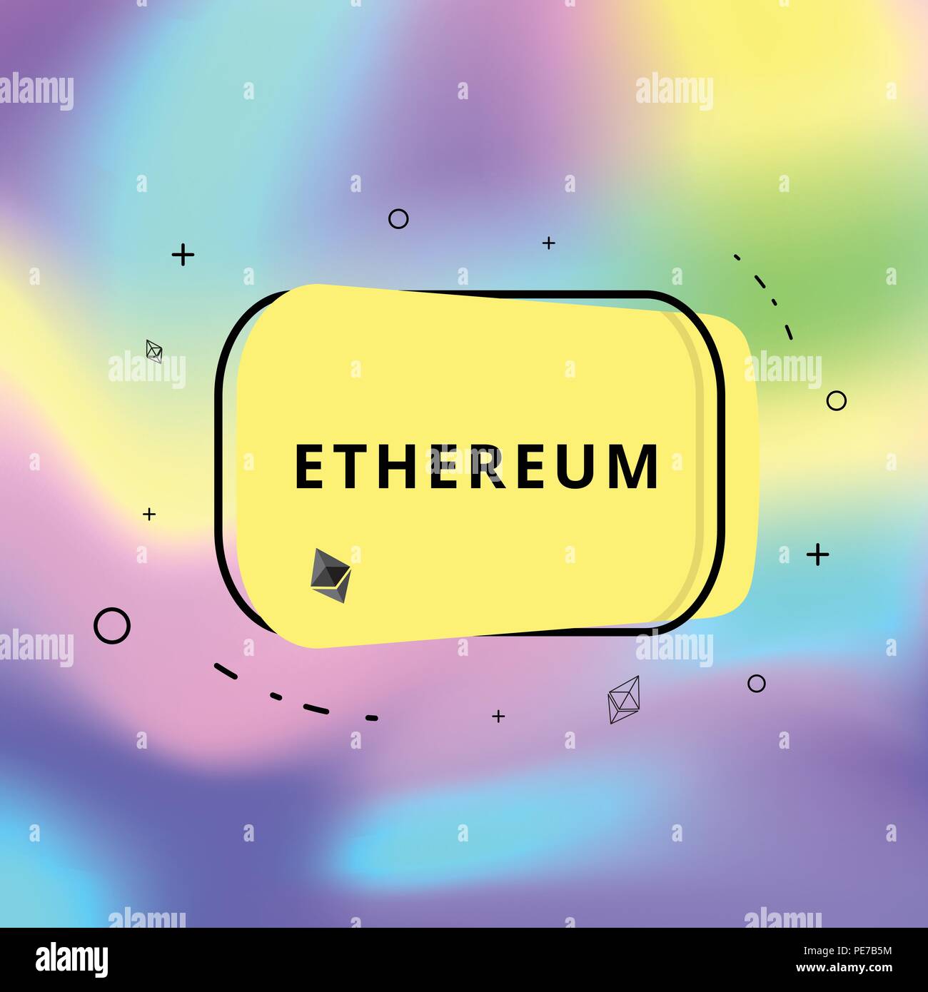 Ethereum sign. Vector illustration Stock Vector Image & Art - Alamy