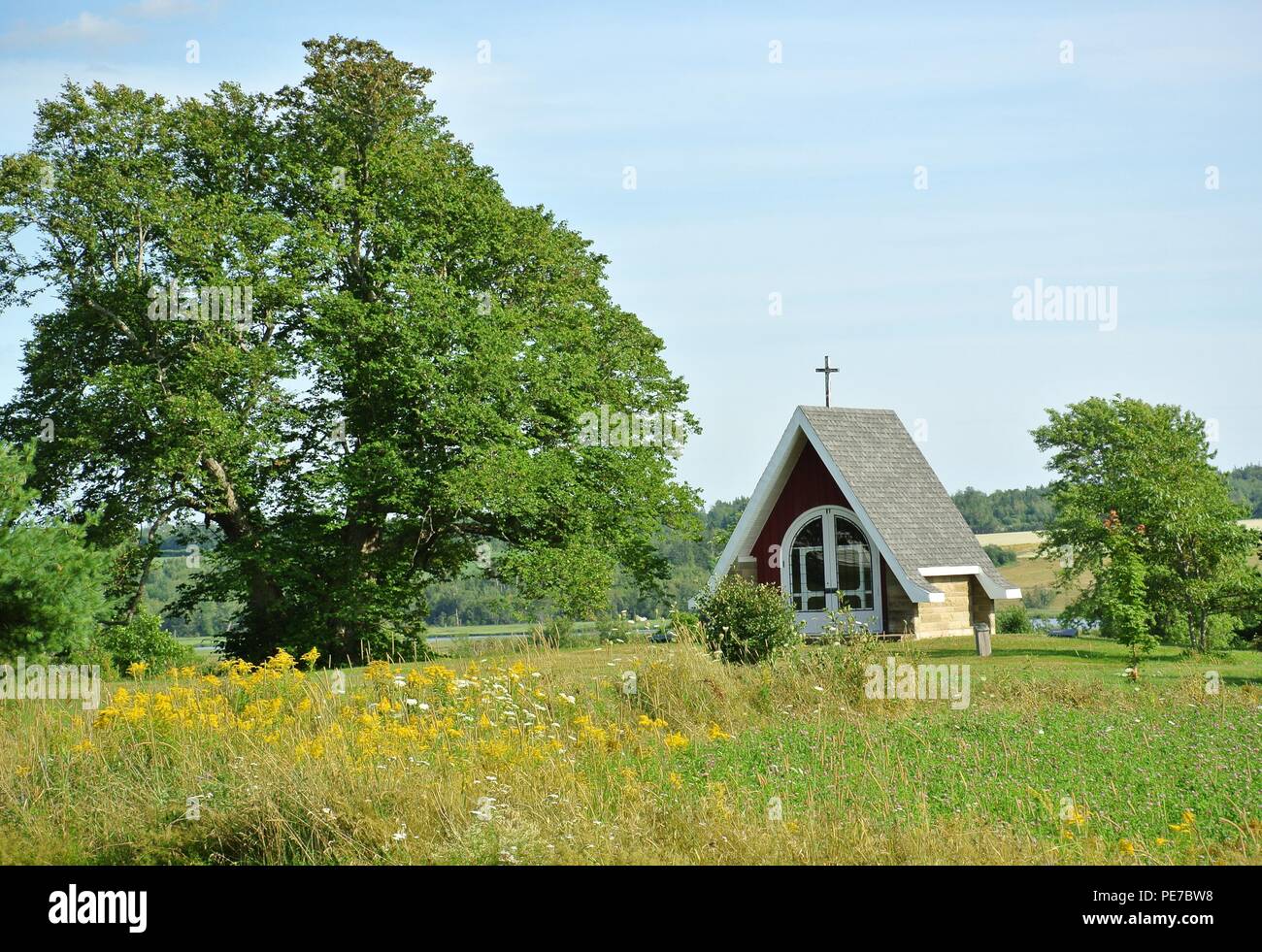 Prince Edward Island, PEI landscape, rural area Stock Photo - Alamy