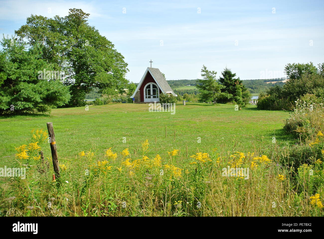 Prince Edward Island, PEI landscape, rural area Stock Photo - Alamy