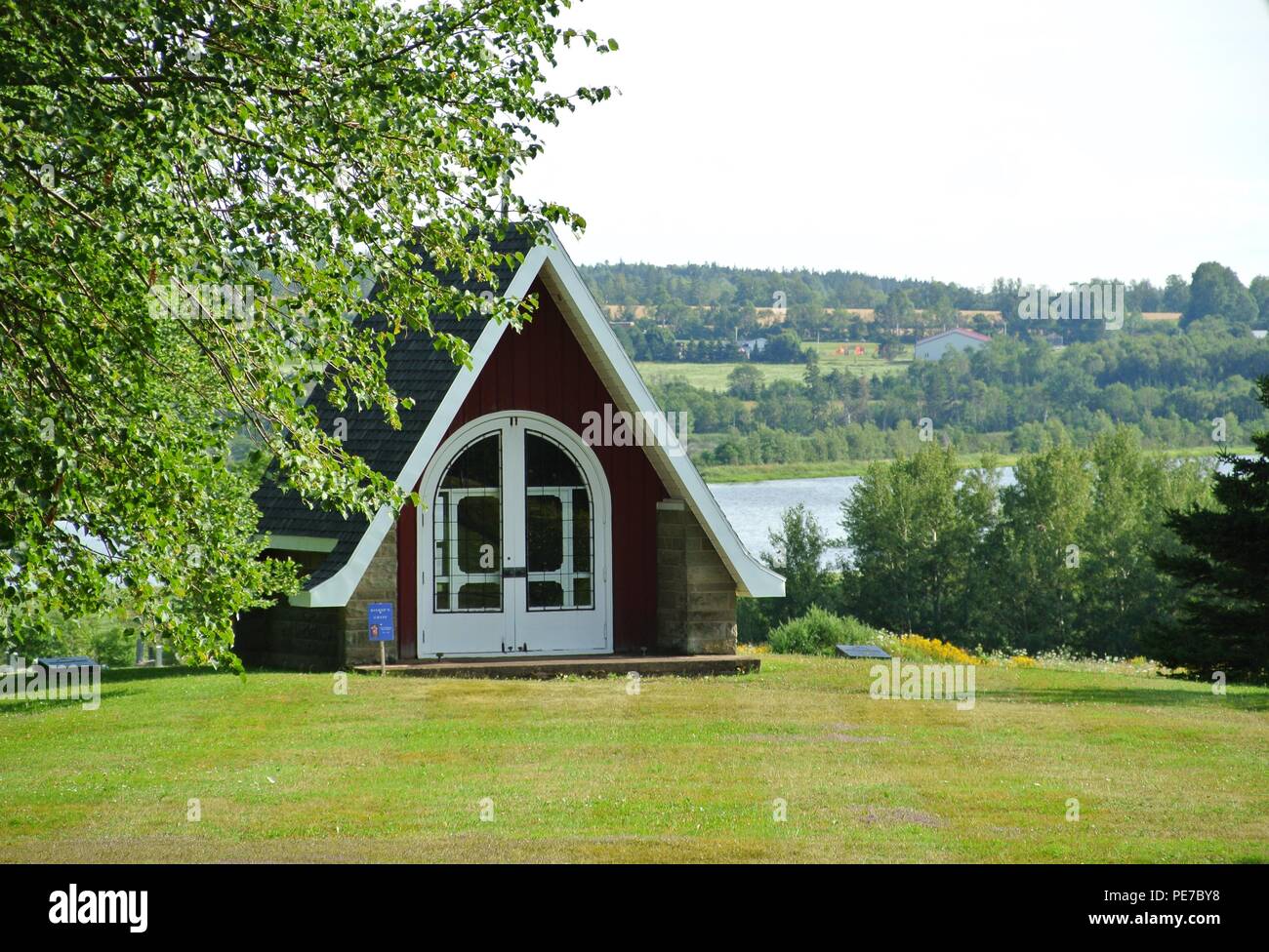 Prince Edward Island, PEI landscape, rural area Stock Photo - Alamy