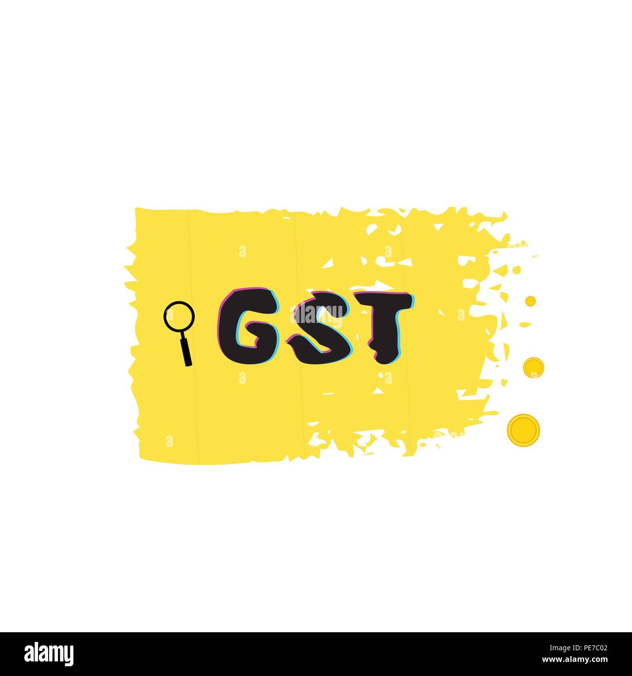 GST banner. Vector illustration Stock Vector Image & Art - Alamy