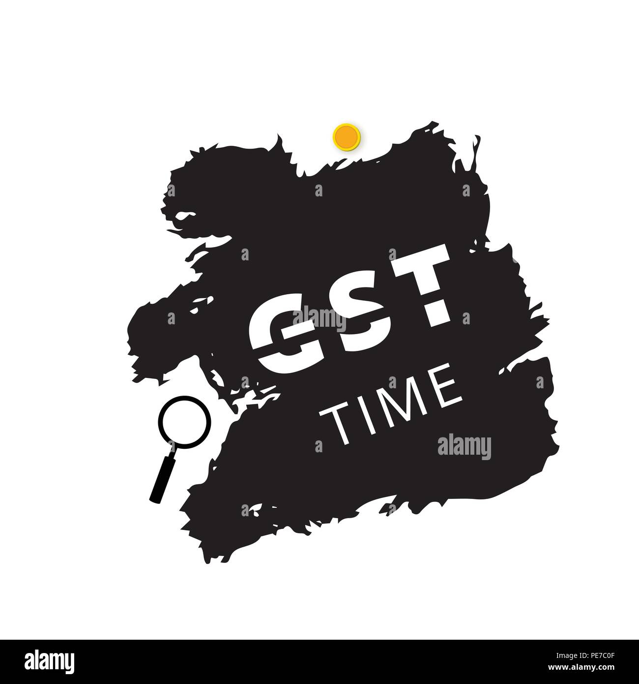 GST banner. Vector illustration Stock Vector Image & Art - Alamy