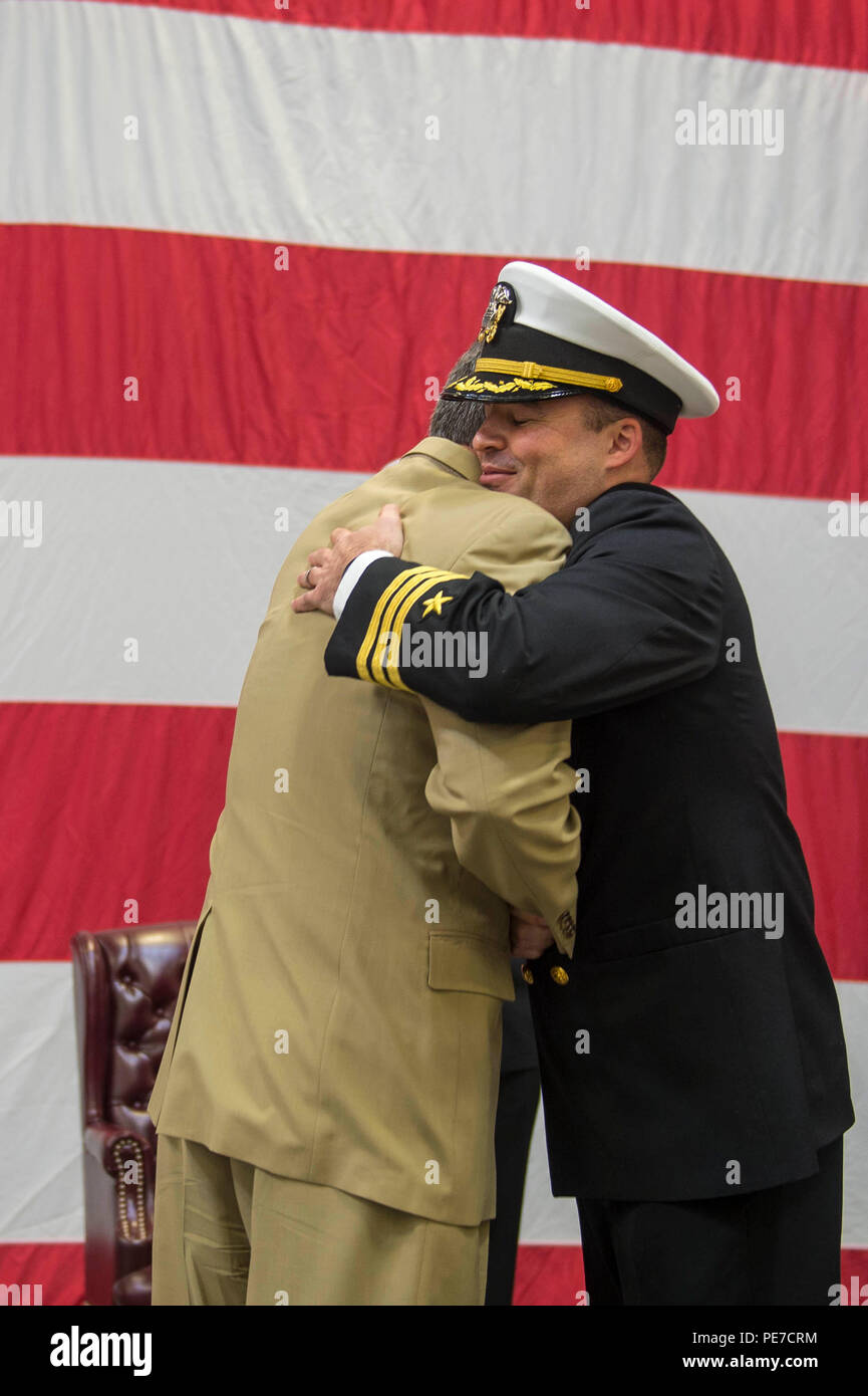 151105-N-WQ574-069 OAK HARBOR, Wash. (Nov. 5, 2015) - Retired Capt ...