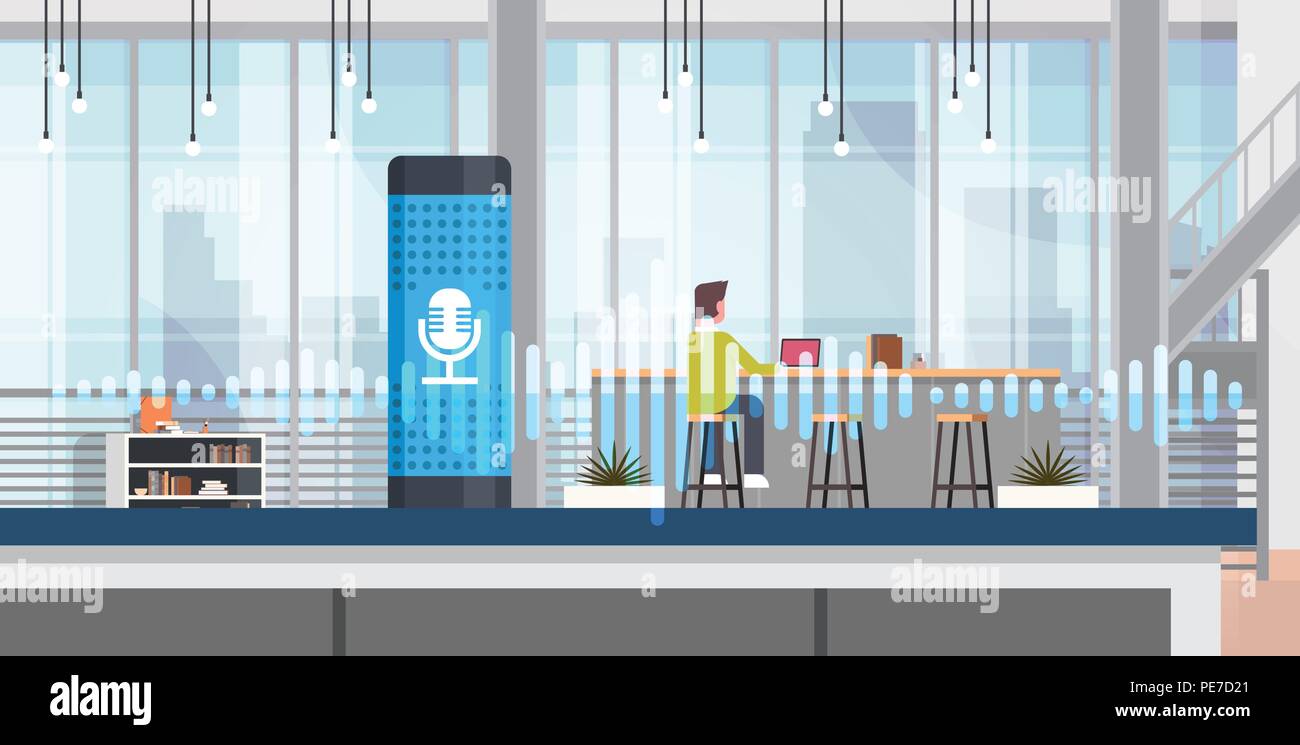 working intelligent voice activated assistant recognition technology ...