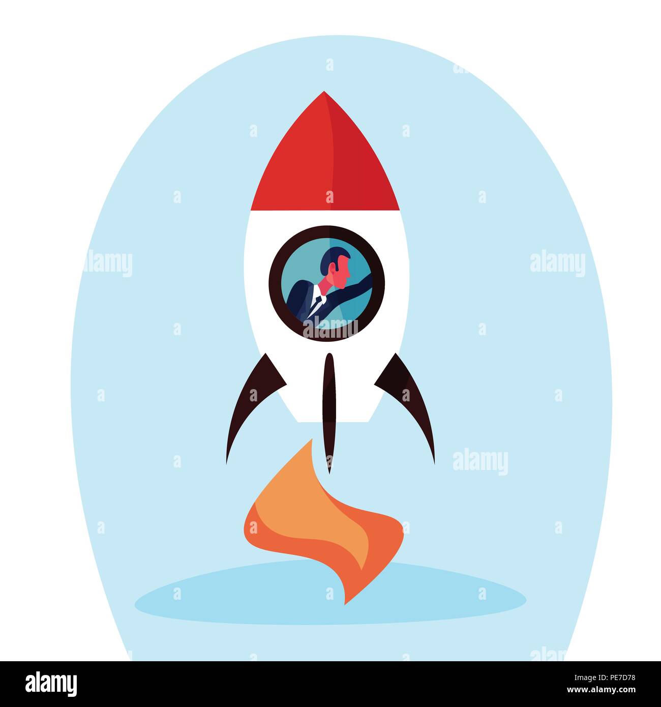 Launching pose Stock Vector Images - Alamy