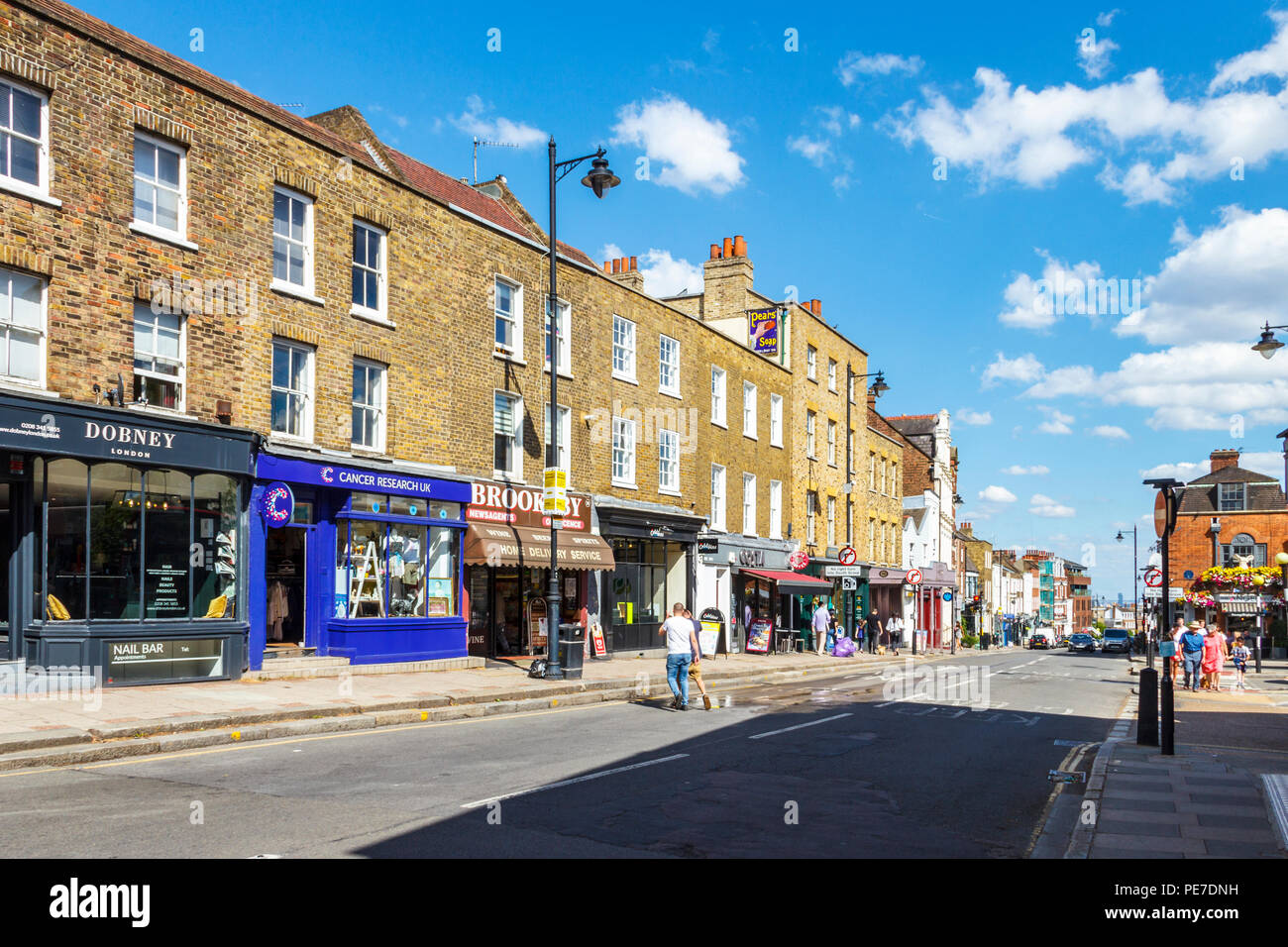 Georgian shop highgate village london hi-res stock photography and ...