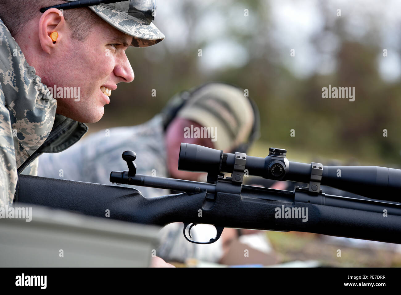Senior Airman Christopher Kleist, of the 188th Security Forces Squadron ...