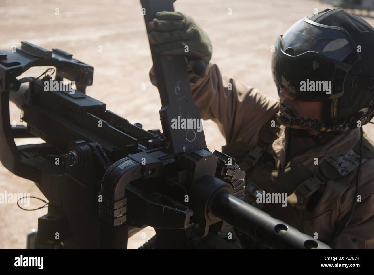 U.S. Marine Corps Staff Sgt. Woods Pepperman with Marine Light Attack ...