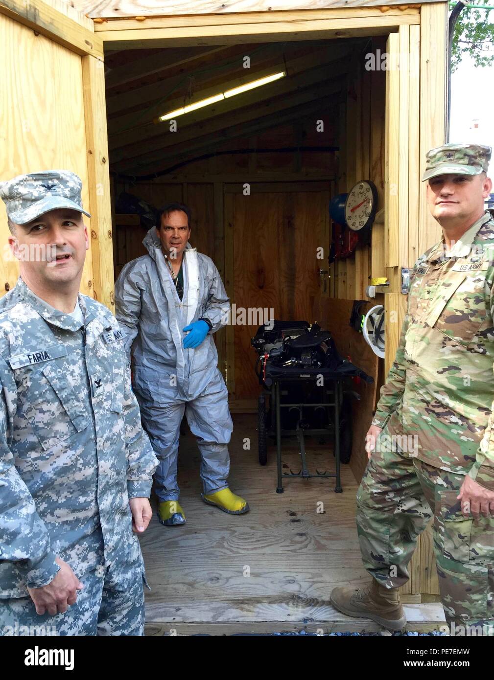 Brig. Gen. William E. King IV and Col. Mark Faria made a visit to the ...