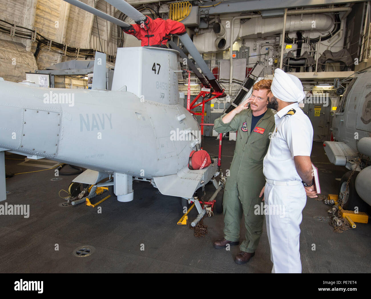 151014-N-MK881-049 Lt. James Stranges, assigned to Helicopter Maritime ...