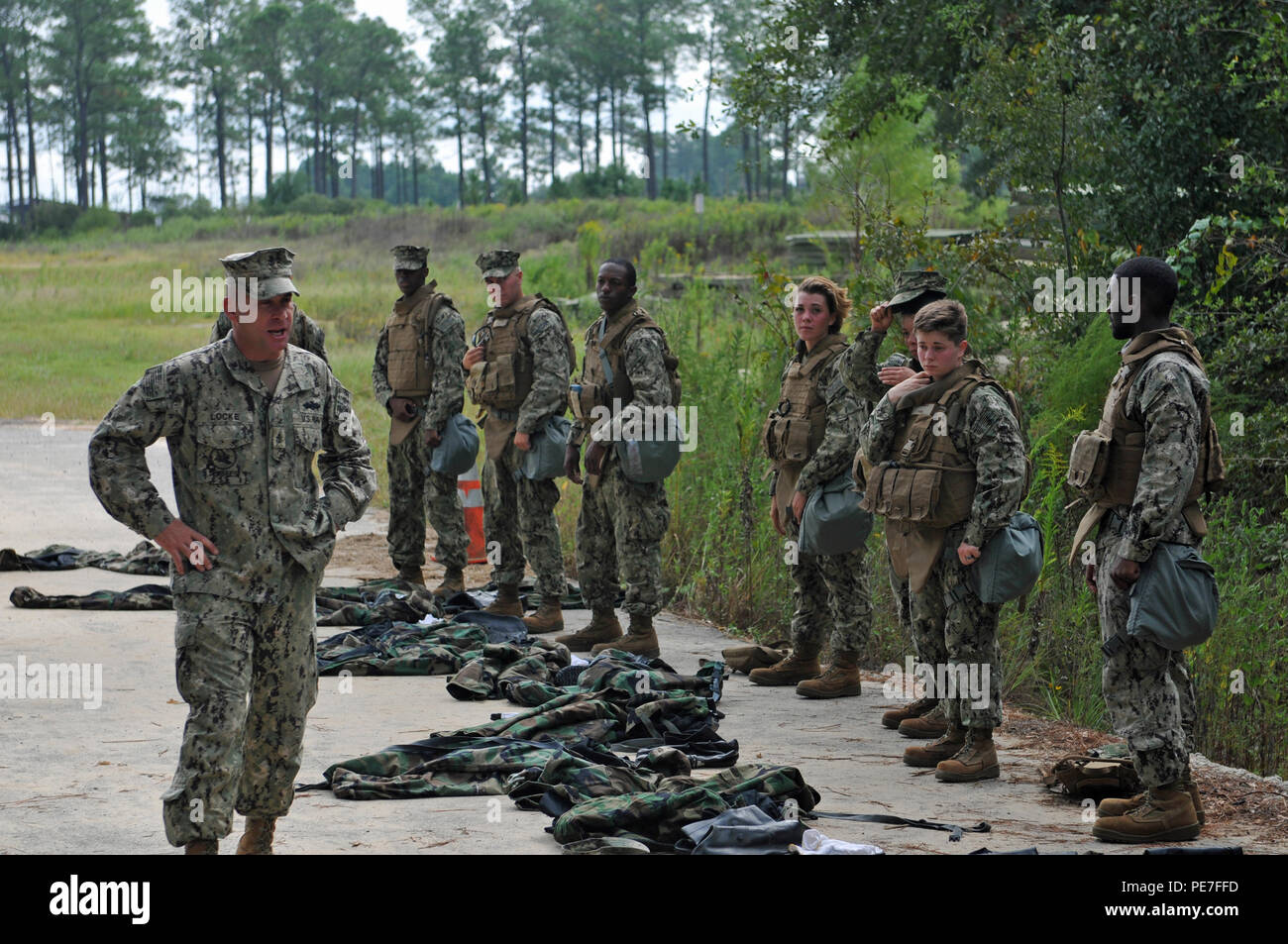 During Naval Mobile Construction Battalion (NMCB) 133’s Black Hell ...