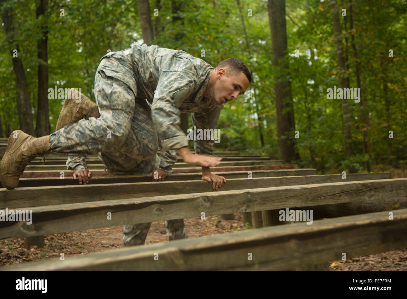 U.S. Army 1st Lt. Nicholas Pisani, assigned to 55th Signal Company ...