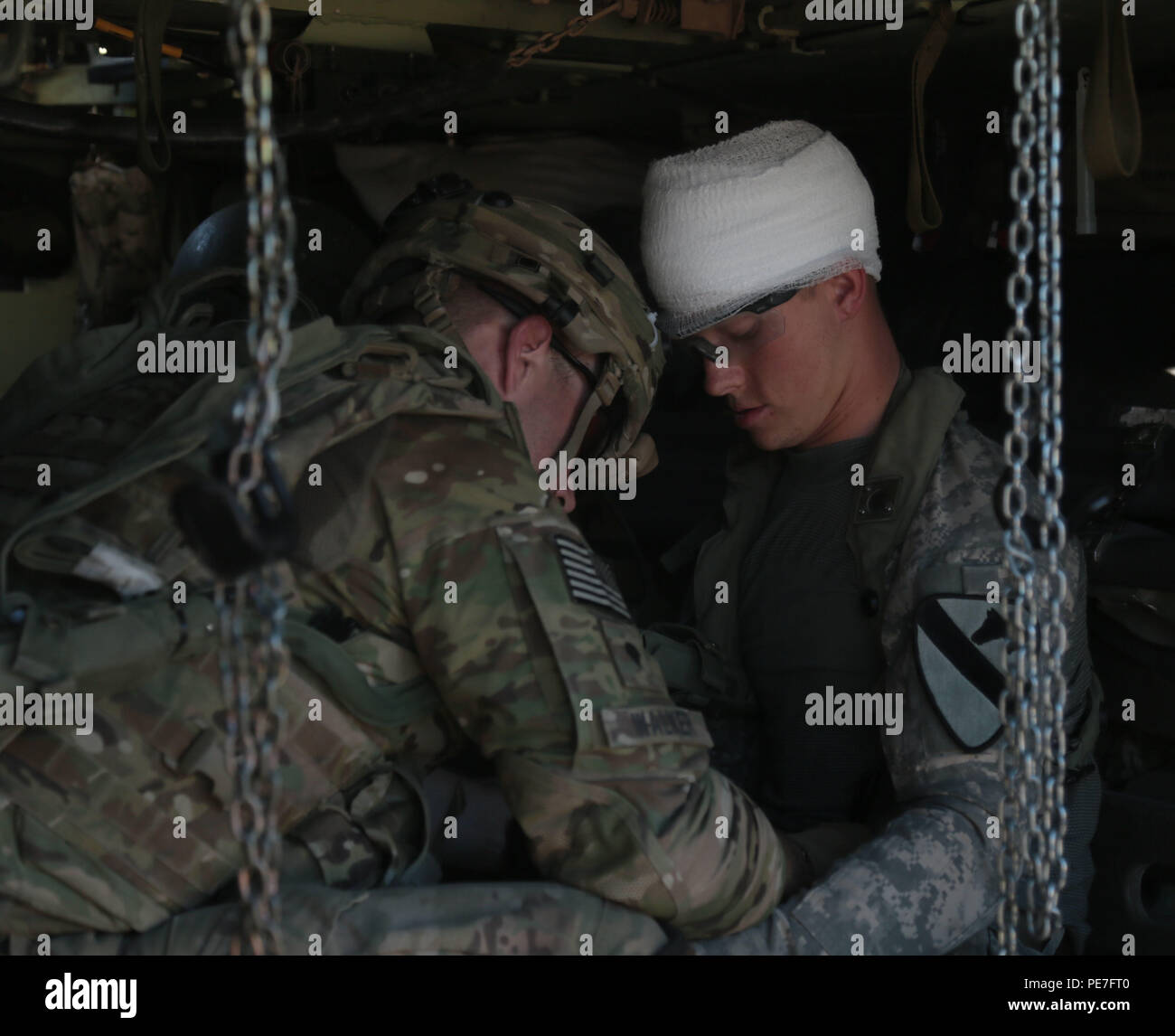 U.S. Army Soldiers assigned to Demon Company, 2nd Battalion, 8th ...