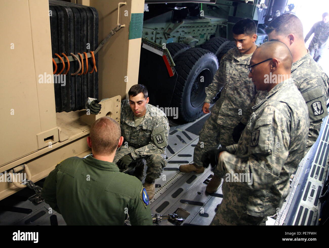 Soldiers with 5th Battalion, 5th Air Defense Artillery conducted a ...